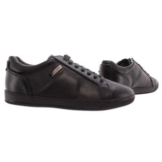 Calvin Klein Homme, Chaussures, Noir, Taille: 40 EU Baskets en cuir