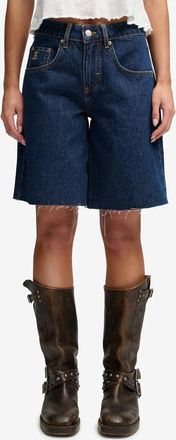 Superdry Mid-Rise Baggy Jorts in Dunkel-Vintageblau-Marineblau