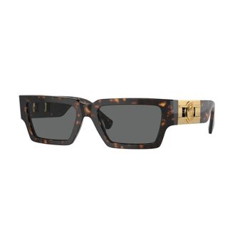 Versace unisex, Accessoires, Brun, Taille: 54 MM Lunettes de soleil Medusa