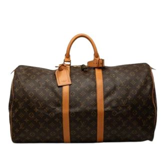Louis Vuitton Pre-owned Keepall 55 - Femme - Pre-owned - Brun - Taille: ONE Size