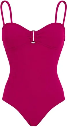 Vilebrequin Femme, Maillots de bain, Violet, Taille: 36 FR Maillot de bain une pi&egrave;ce Jacquard Roses