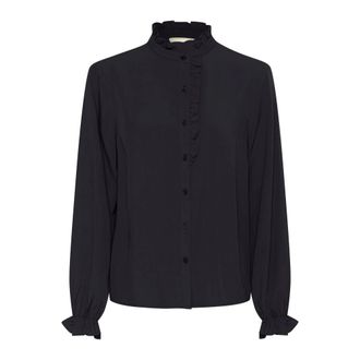 Cream Shirts - - Blouses & Shirts - Damen - Schwarzk - XS