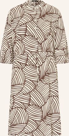 OPUS Kleid Wenria Mit 3/4-Arm braun