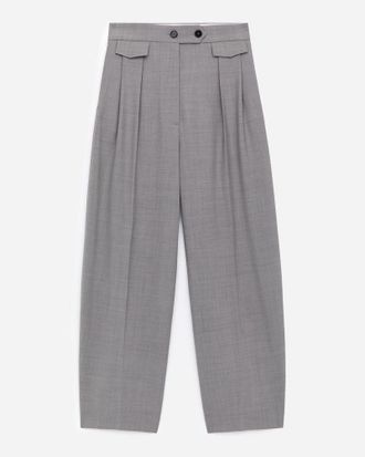 Arket Elegante Lockere Hose -Grau
