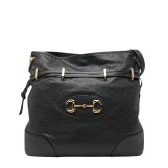 Gucci Sac bandouli&egrave;re vintage Pre-owned - Femme - Pre-owned - Noir - Taille: ONE Size