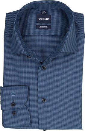 Olymp Herren Hemden blau Kent