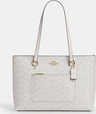 Coach Station Tote Aus Signature-Canvas