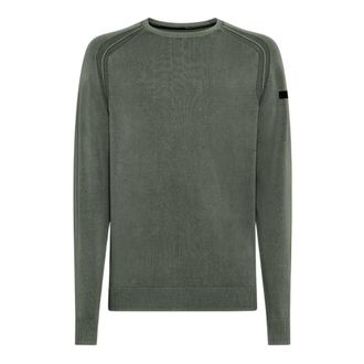 Roberto Ricci Design Techno Wash Round 14 Knit - - Knitwear - Herren - Gr&uuml;n - XL