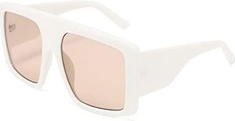 Generic 2025 designer grand cadre carré hommes et femmes lunettes de soleil mode mode vacances extérieur plage décoration lunettes de soleil (couleur : A, tai