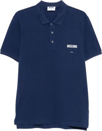 Moschino Homme, Tops, Bleu, Taille: M Polo