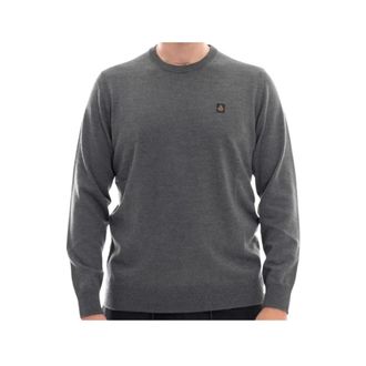RefrigiWear Bennet Pullover - - Knitwear - Herren - Grau - L