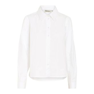 MY ESSENTIAL WARDROBE Chemisier ample Bright White - Femme - Blouses et Chemises - Blanc - Taille: 36 FR
