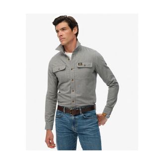 Superdry Chemise Overshirt &agrave; coupe d&eacute;contract&eacute;e Trailsman
