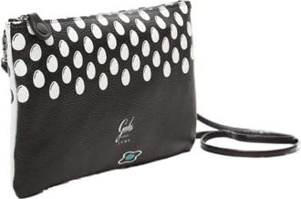 Gabs Sac bandoulière Large Beyonce Eggs Cuir blanc noir sac bandoulière L fabriqué en Italie 23 x 36 cm G40T3.X1677.F0181