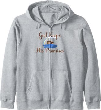 So Cool Designs Der h&uuml;bsche Noah und der Archengott halten Seine religi&ouml;s Kapuzenjacke