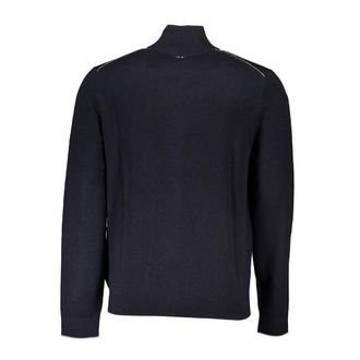 Napapijri Zip-Front Knit Cardigan - Black
