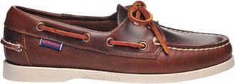 Sebago Homme, Chaussures, Brun, Taille: 41 1/2 EU Docksides Portland Waxed