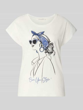 Christian Berg T-Shirt aus Baumwoll-Viskose-Mix