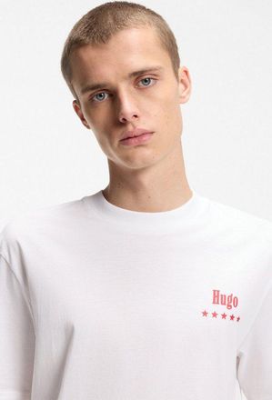 HUGO BOSS T-Shirt Nucavo mit Artwork, regular fit