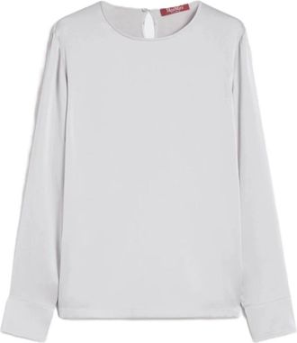Max Mara Femme, Tops, Gris, Taille: 36 FR Lodi Shirt