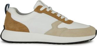 Geox Herren U VOLPIANO A Sneaker, LT Taupe/White, 42 EU