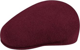 Kangol Casquette 504 Original Casquette Casquette Laine (XL (60-61 cm) - Bordeaux)