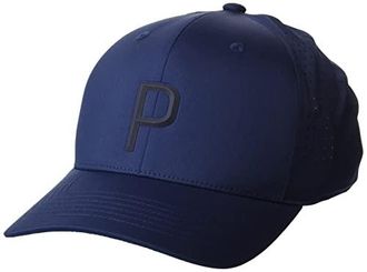 Puma Puma Casquette Tech P Snapback pour Homme, Bleu Marine Vif, Taille Unique