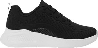 Skechers Bob Buno Logo Sneaker f&uuml;r Damen (Schwarz/Wei&szlig;)