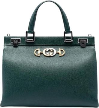Gucci Sac &agrave; main Zumi Pre-owned - Femme - Pre-owned - Vert - Taille: ONE Size