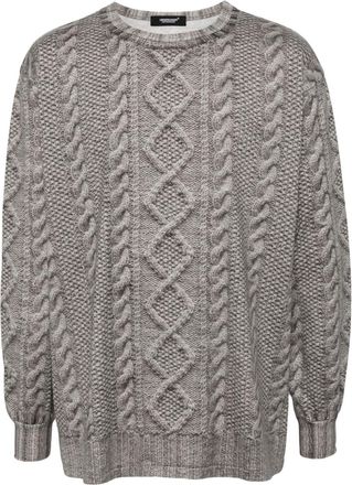 Undercover T-Shirt mit grafischem Print - Grau
