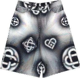 Casablanca Pearlescent Monogram Shorts