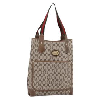 Gucci Sac cabas vintage Pre-owned - Femme - Pre-owned - Beige - Taille: ONE Size