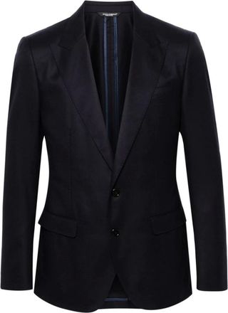 Dolce & Gabbana Homme, Vestes, Bleu, Taille: L Veste Taormina