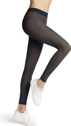 Falke Damen Leggings Pure Matt 50 DEN W Le halb-blickdicht einfarbig 1 Stück, Grau Graphite 3146, S-M