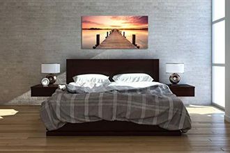 Homemania Bild, Holz, Baumwolle, Mehrfarbig