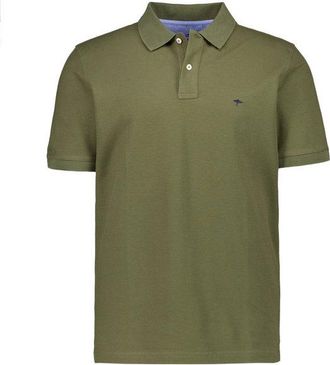 Fynch-Hatton Fynch-Hatton Herren Polo-Shirt gr&uuml;n Baumwoll-Piqu&eacute;