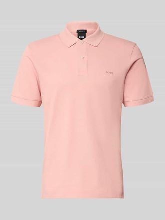 HUGO BOSS Regular Fit Poloshirt aus reiner Baumwolle Modell PALLAS