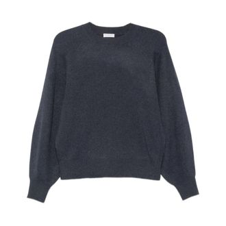 Brunello Cucinelli Pull en cachemire - Femme - Pulls - Bleu - Taille: 38 FR