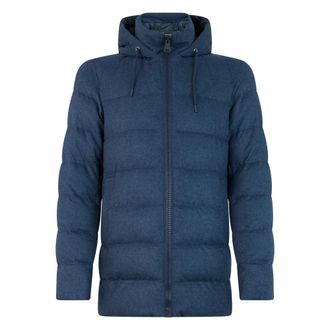 Herno Gesteppte Jacke mit Kapuze - - Jackets - Herren - Blau - S