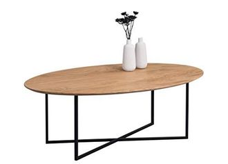 M2 Kollektion Keno 3 Couchtisch, Holz, braun, L&auml;nge 115cm, Breite 70cm, H&ouml;he 40cm