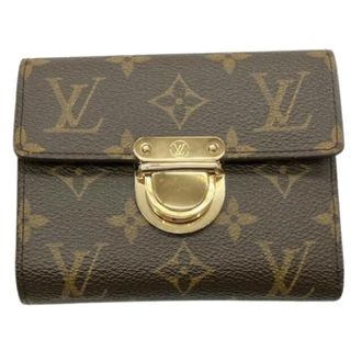 Louis Vuitton unisex, Pre-owned, Brun, Taille: ONE Size Portefeuille Tri-Fold Monogramme doccasion