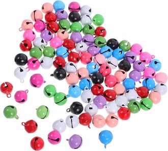 NUOBESTY 100stücke Metall-glöckchen Für Basteln Kleine Weihnachtsglocken Als DIY-anhänger Hängende Ornamente Schmuckherstellung Und Heimdekoration