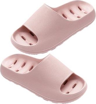 Frcolor Pantoufles Femme Antidérapantes à Séchage Rapide Pour Douche Et Salle De Bain Légers Et Faciles à Nettoyer