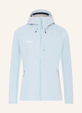 Mammut Mammut Softshell-Jacke Ultimate Comfort So Hooded blau