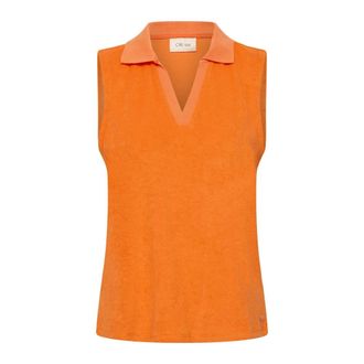 Cream &Auml;rmellose Oberteile - - Tops - Damen - Orange - L