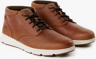 Timberland Baskets crant&eacute;es en cuir