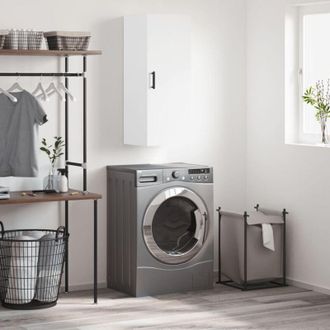 vidaXL Maison Exclusive Wandschrank Weiß 34,5x34x90 cm