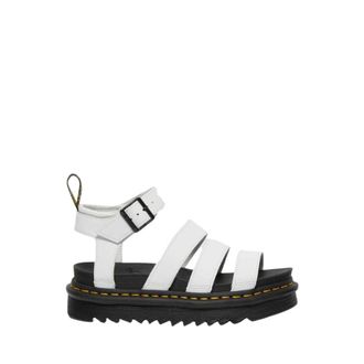 Dr. Martens Leder Sandale Blaire - - Shoes - Damen - Wei&szlig; - 40 EU