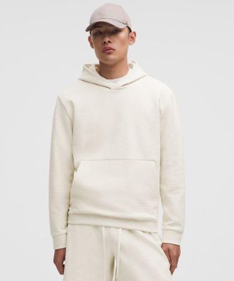 lululemon Strukturierter Hoodie mit Spacer-Konstruktion f&uuml;r M&auml;nner - Gr&ouml;&szlig;e 2XL in Light Ivory
