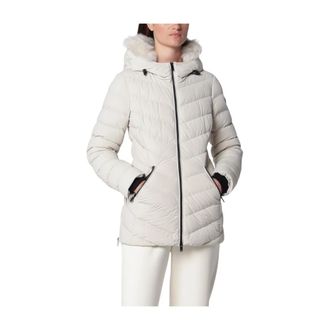 Moose Knuckles Roselawn Down Jacket - Femme - Vestes - Gris - Taille: 40 FR